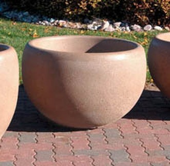 36" Commercial Round Concrete Planter - Park Tables