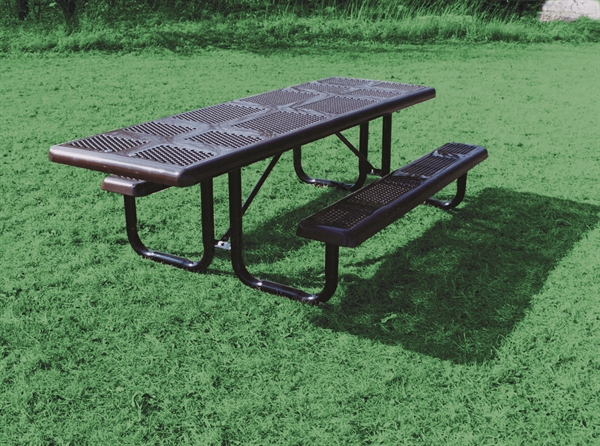 Picnic Table ADA Wheelchair Accessible Rectangular 8 Ft. - Park Tables