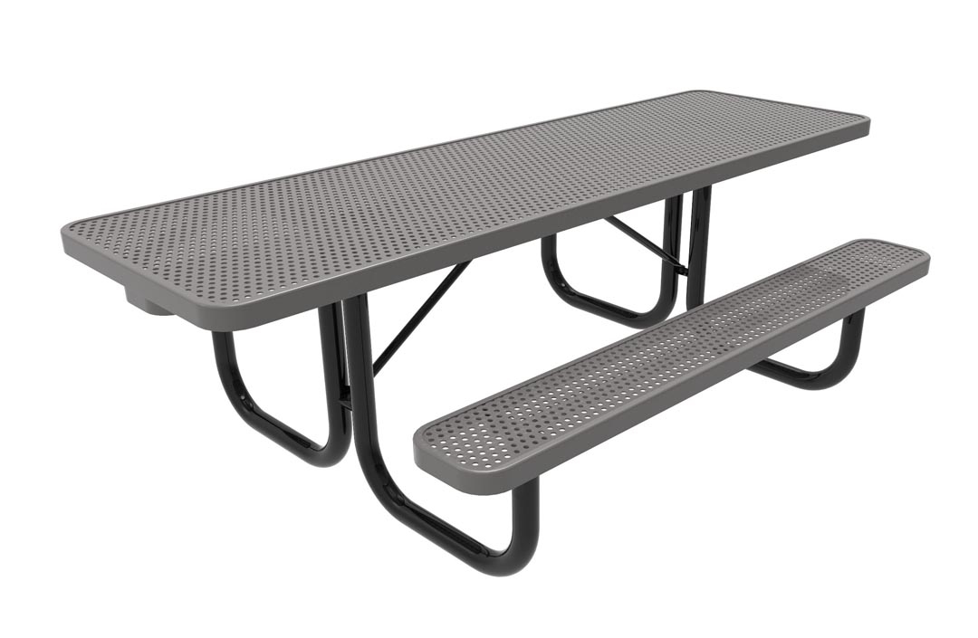 RHINO ADA Accessible 8' Rectangular Picnic Table - Park Tables