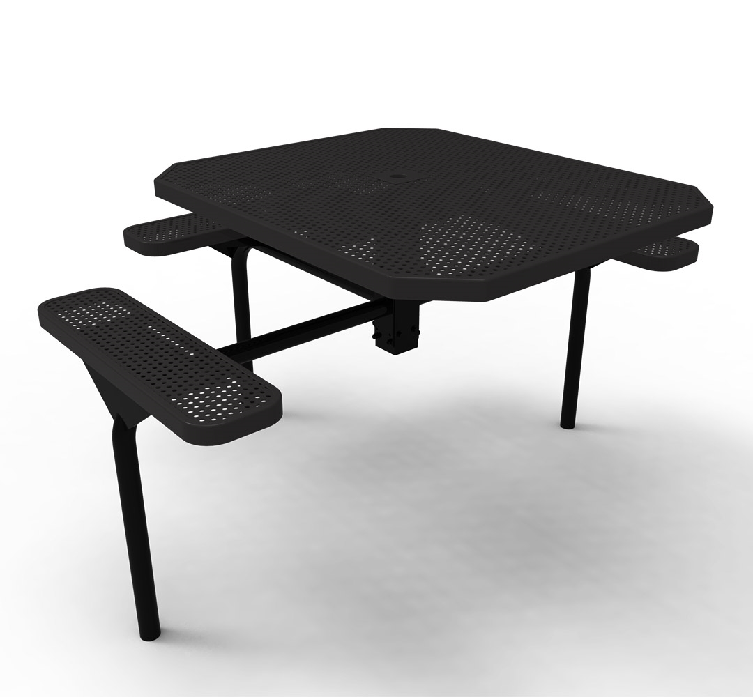 ELITE Series Nexus ADA Octagonal w/ 3 Attached Seats - Park Tables
