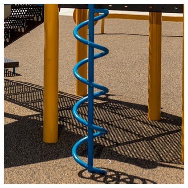 Coil Climber Powder Coated Steel Component for Playground Equipment ...
