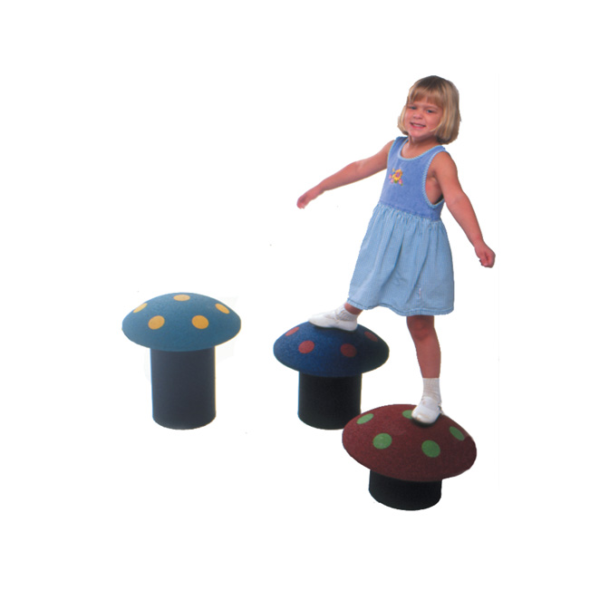 Rubber Mushroom Stepping Pad Component for Playground Equipment - Park ...