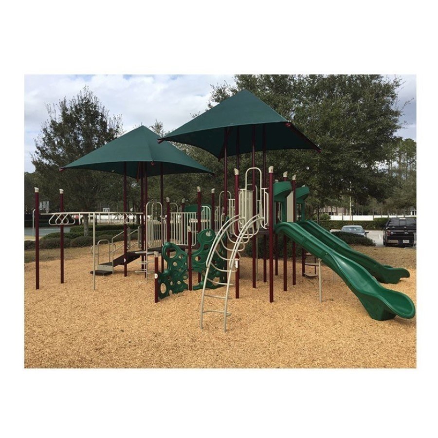 Custom Modular Shade Structure for Park Playgrounds, Playsets, & Play ...