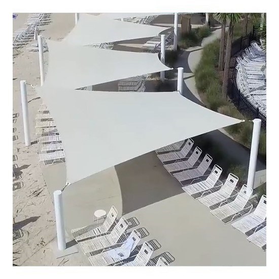 14 Ft Entry Hyperbolic Square Sail Shade Structure for Playgrounds ...