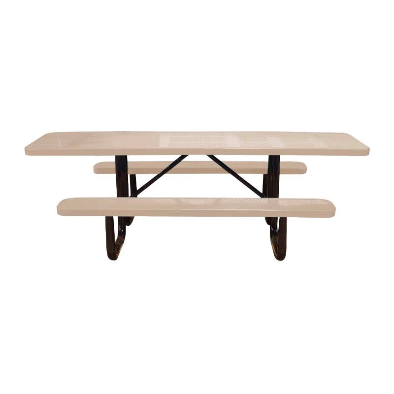 Picnic Table Rectangle 8 Foot ADA Wheelchair Accessible - Park Tables ...