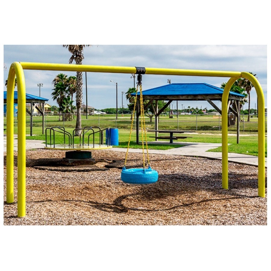 Arch Tire Swing for Playgrounds - Park Tables