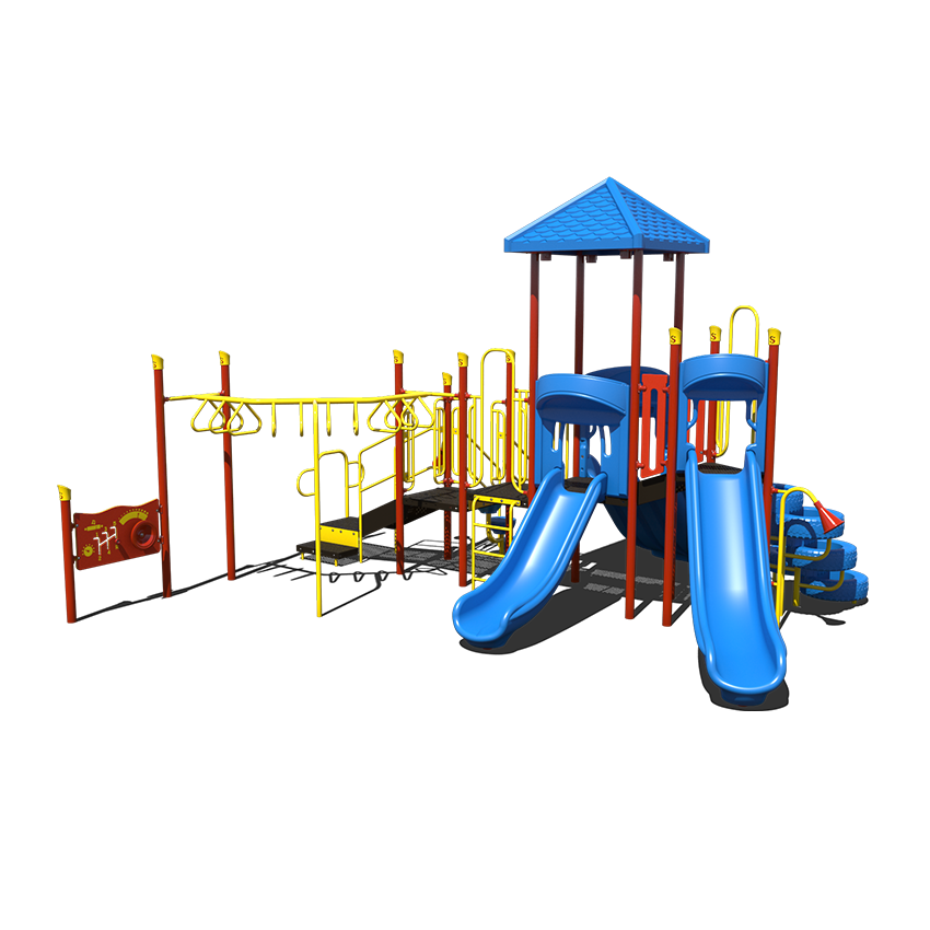 Obstacle Course Playground Set | 5 To 12 Years - Park Tables