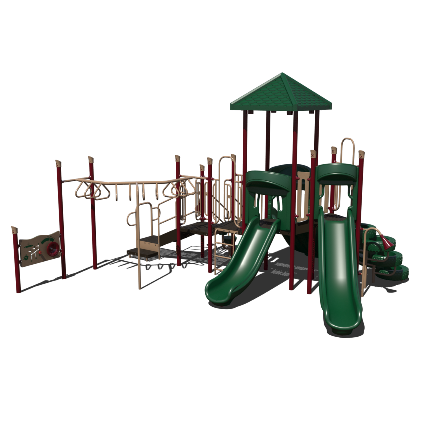 Obstacle Course Playground Set | 5 To 12 Years - Park Tables