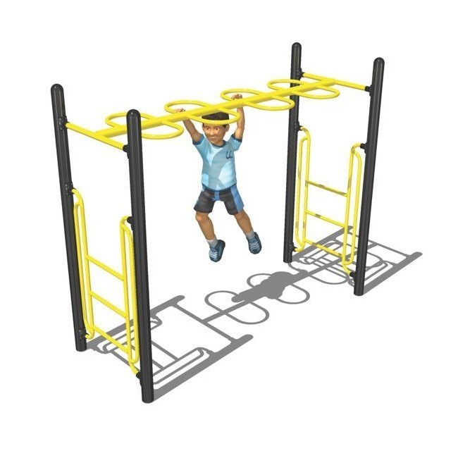 Loop Rung Overhead Ladder - Park Tables