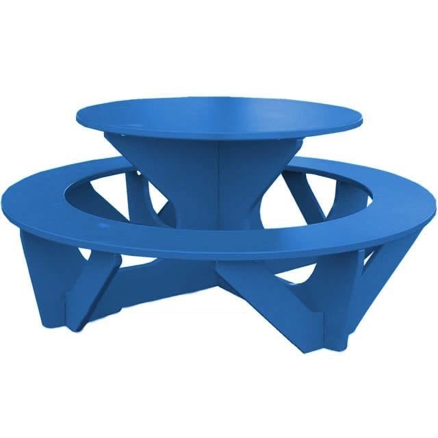 Kid's Recycled Plastic Round Activity Table - Park Tables