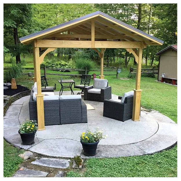 Commercial Pavilion Build Kit 12'x15' - Park Tables
