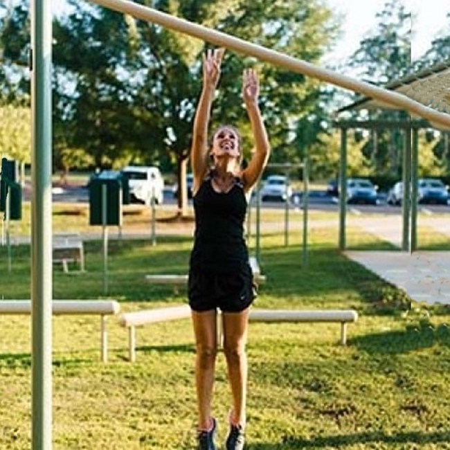 Jump Touch Beam Outdoor Fitness Equipment - Inground - Park Tables