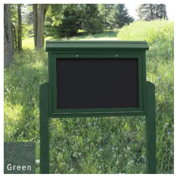 Medium Message Center - Park Tables