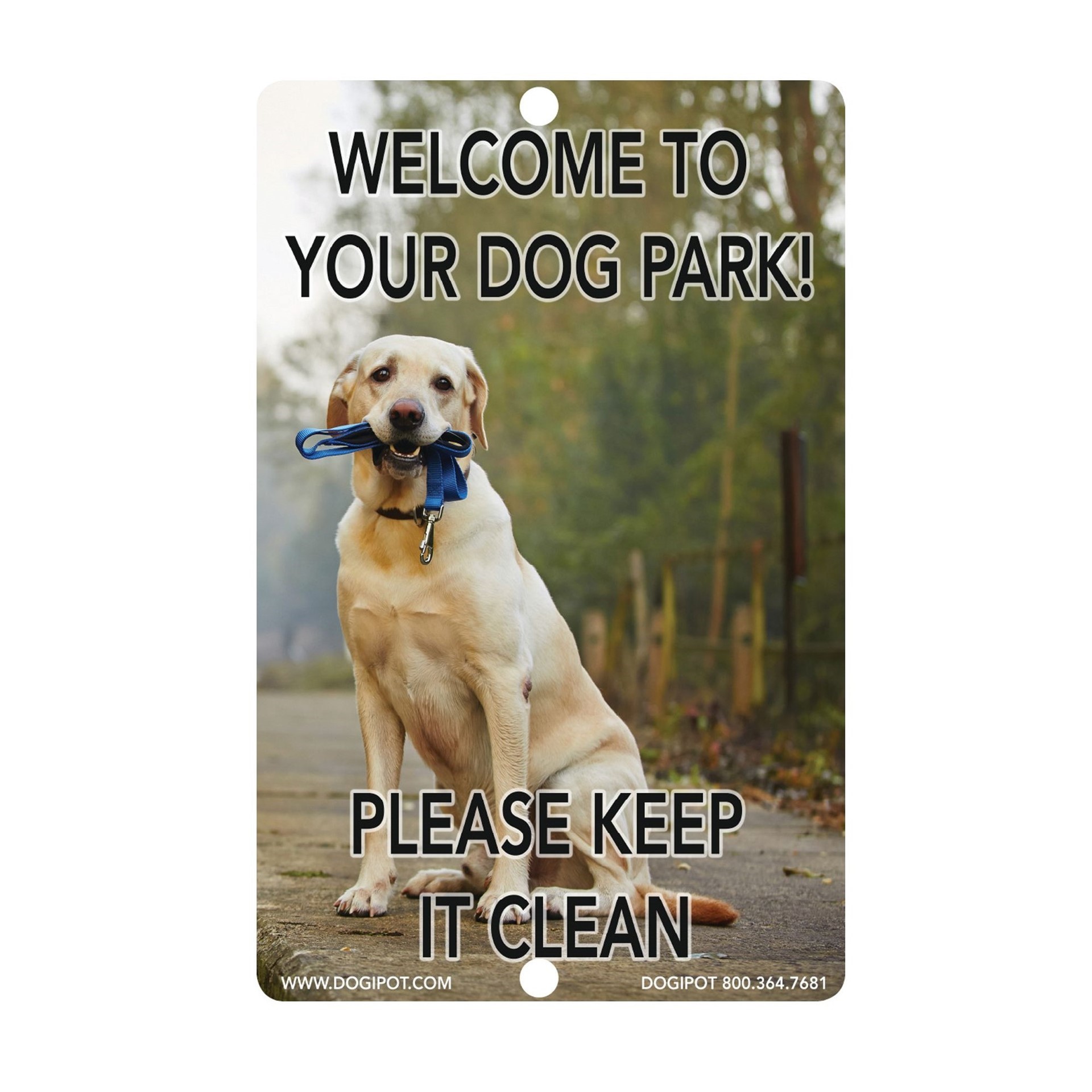 Dog Park Pet Signs - Park Tables - Park Tables | Benches | Trash Cans ...