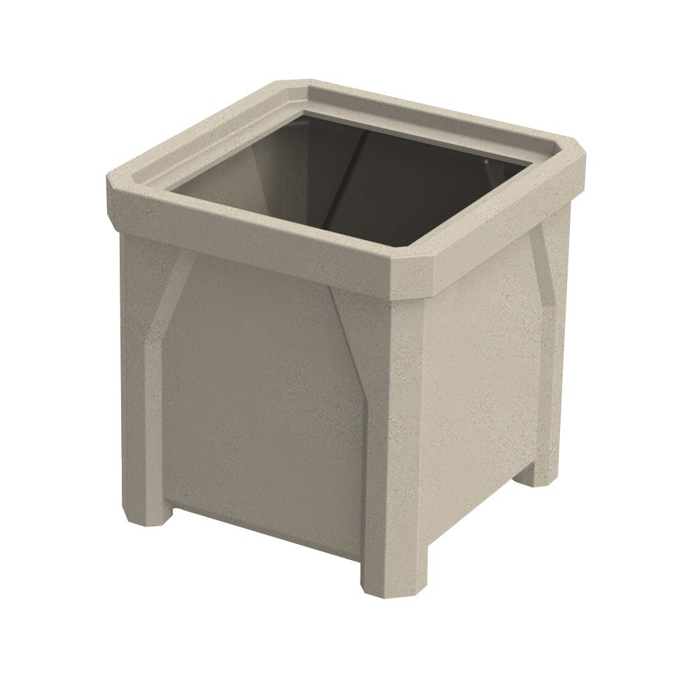 Small Plastic Cube Planter - Park Tables - Park Tables | Benches ...