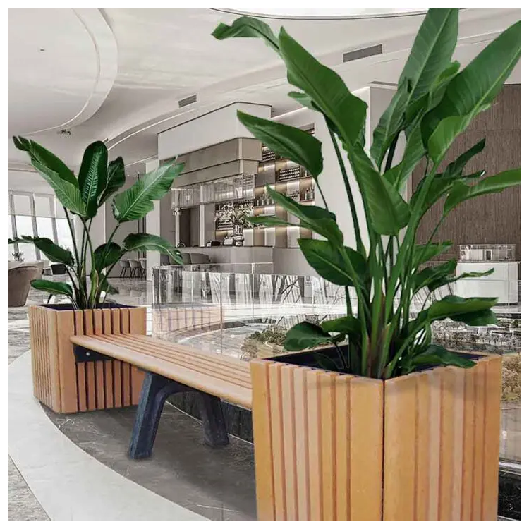 Planter Bench Combo - Park Tables