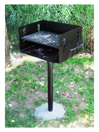 Curing Your New Commercial Park Grill