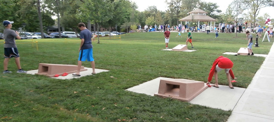 Bring People Together With A Variety Of Park Amenity Games - Park Tables