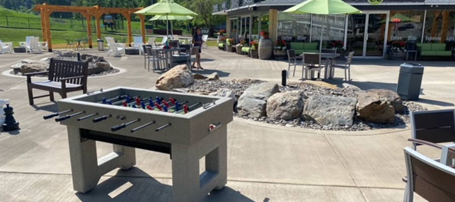 Bring People Together With A Variety Of Park Amenity Games - Park Tables