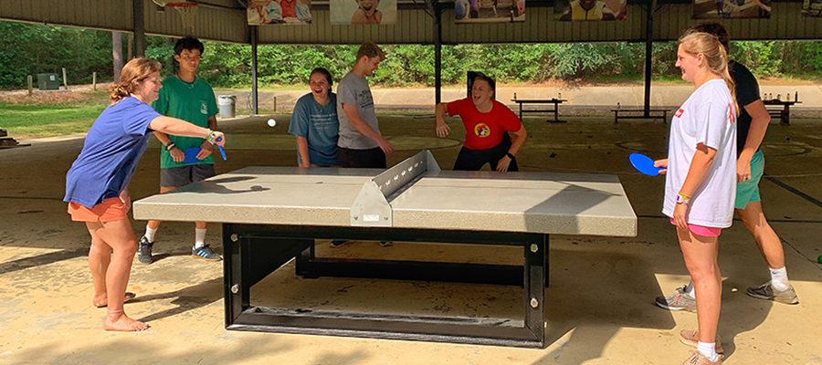 Bring People Together With A Variety Of Park Amenity Games - Park Tables